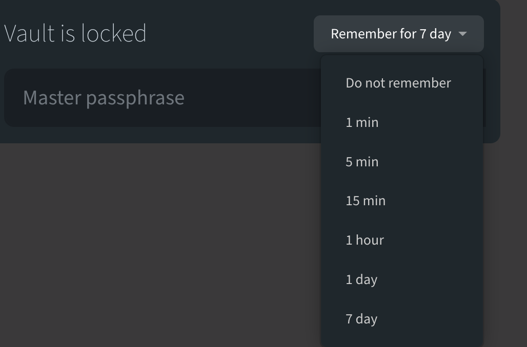 The password saving time doesn't work. Let me enter the password every time I open it. · Issue ...