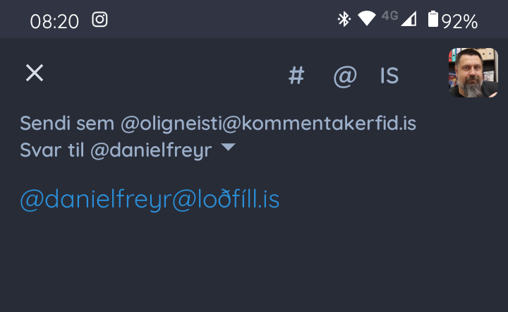 Tusky does not support IDN domains (with special characters) · Issue #2873 · tuskyapp/Tusky · GitHub