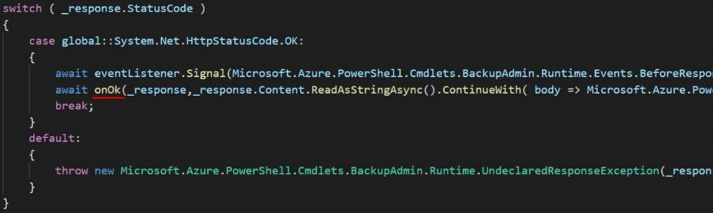 autorest generated does not throw the exception for a failed azure async operation · Issue #580 ...