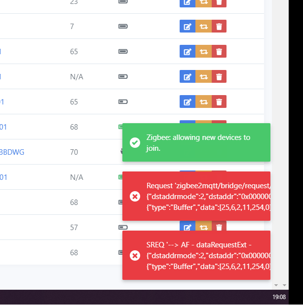 zigbee2mqtt stops / Failed to execute LQI · Issue #7266 · Koenkk/zigbee2mqtt · GitHub
