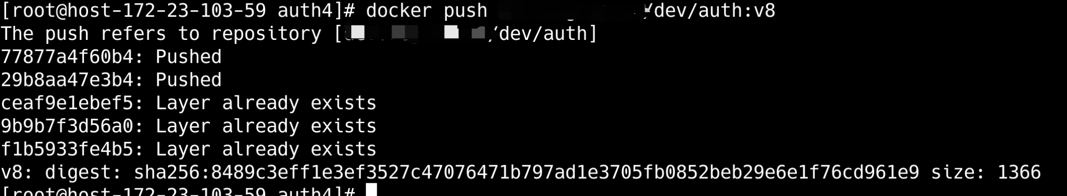 docker push new image: Layer already exists · Issue #16689 · goharbor/harbor · GitHub