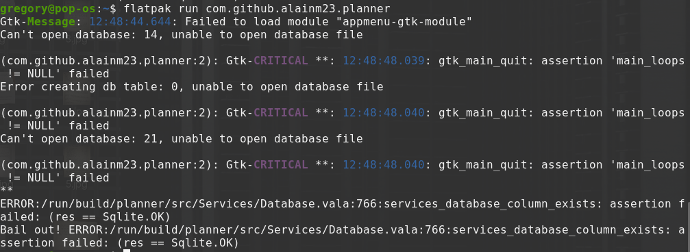 Can't launch Planner after trying to change .db file · Issue #431 · alainm23/planify · GitHub