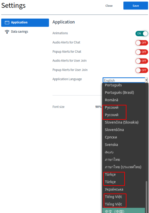 Double appearance of some languages · Issue #10706 · bigbluebutton/bigbluebutton · GitHub