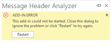 Unable to run add-in in Outlook · Issue #115 · microsoft/MHA · GitHub