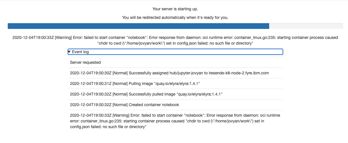 Elyra Docker Image Fails In Jupyterhub Env With Nsf Mount Enabled For