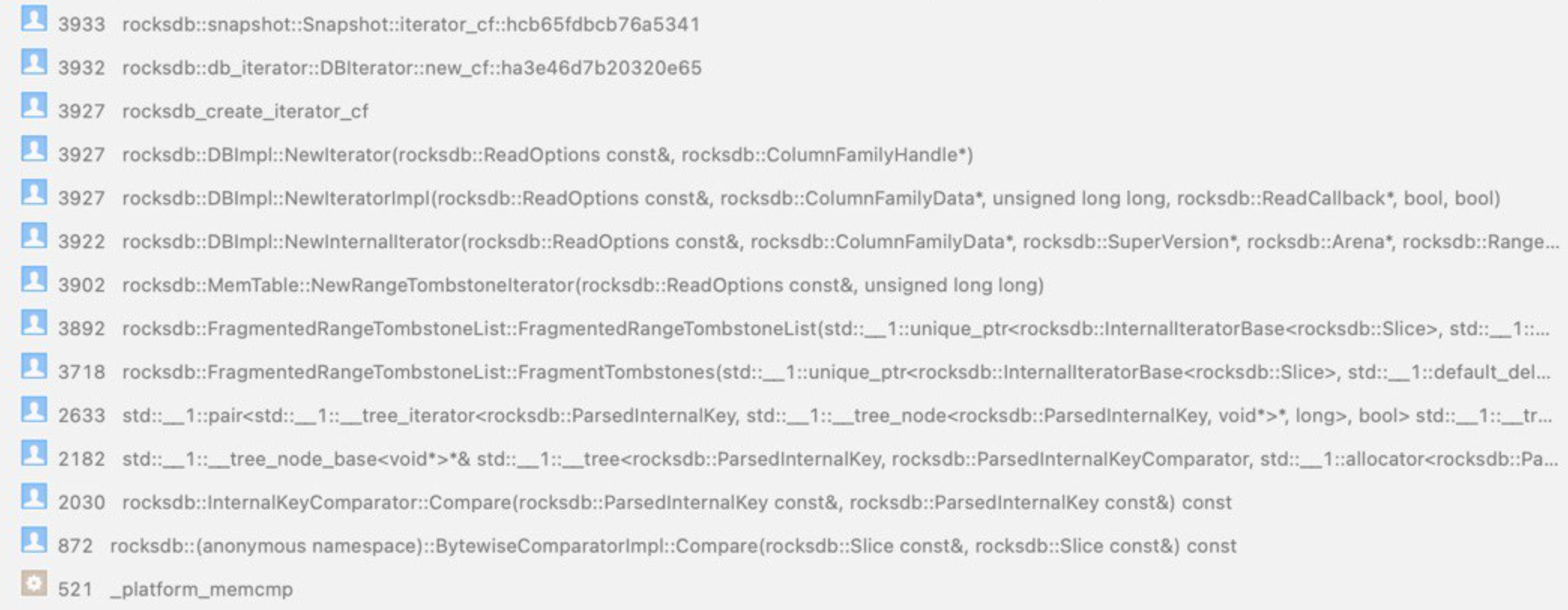 Settings for a database with a big number of column families · Issue ...