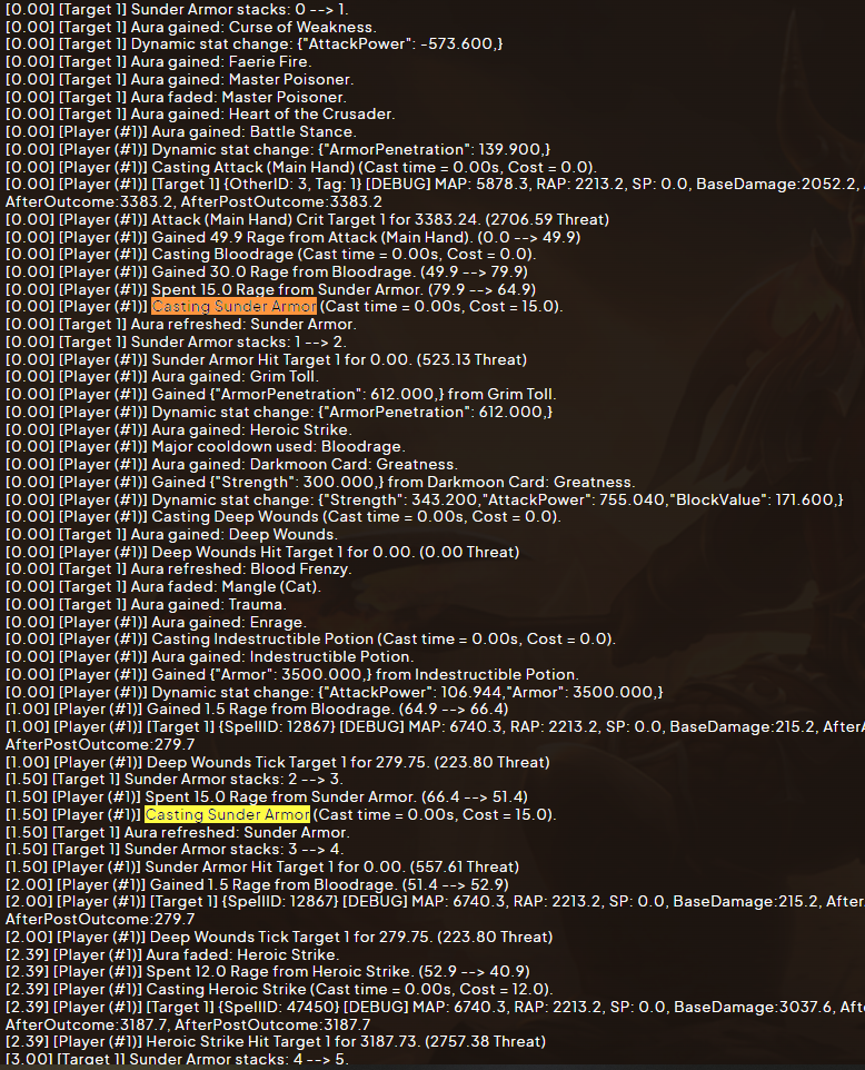 "Only Sunderer" option for Warrior sims · Issue #2009 · wowsims/wotlk · GitHub