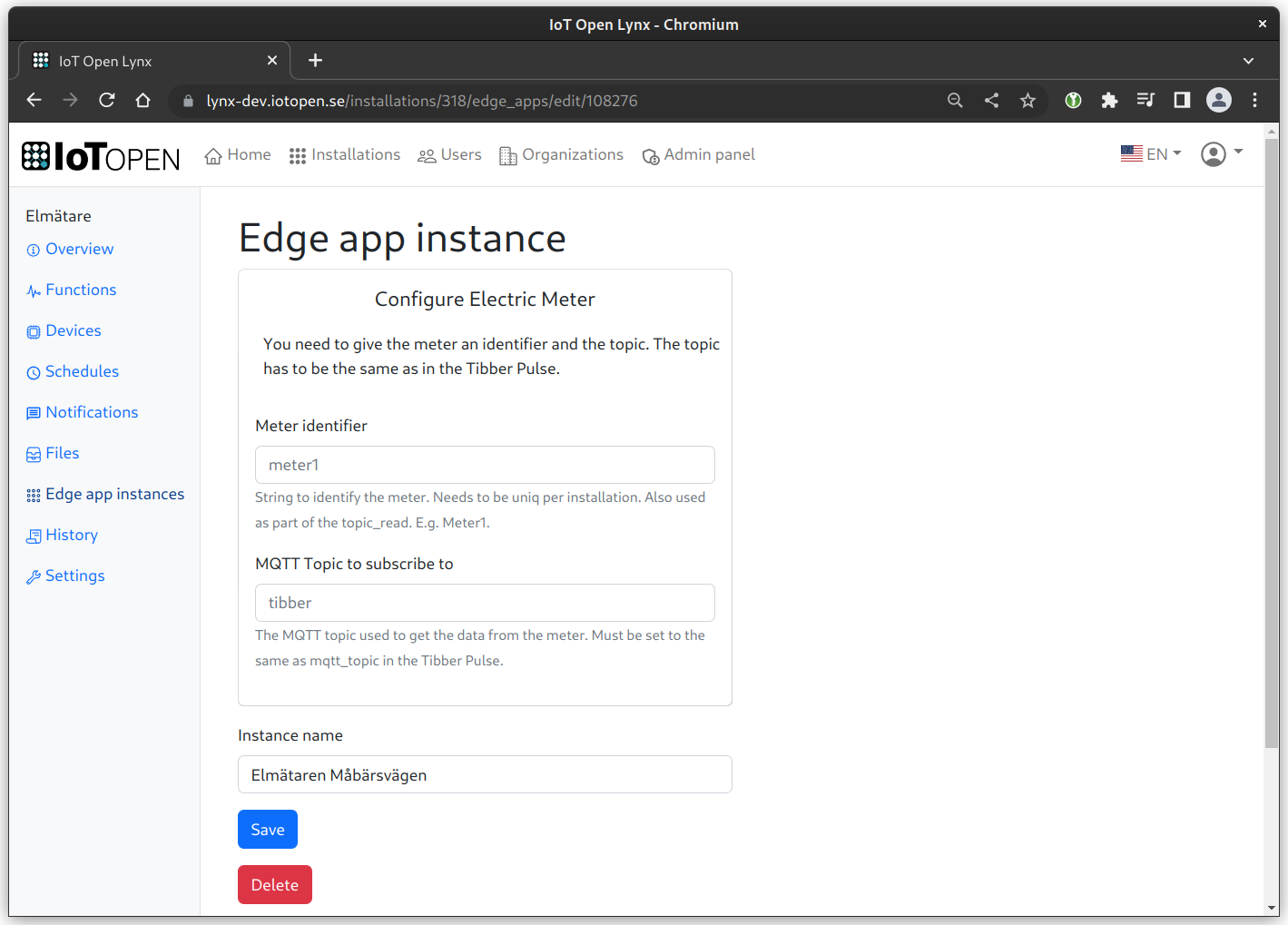 GitHub - mrejas/edge-app-aidon-electricity-meter: IoT Open Lynx Edge ...