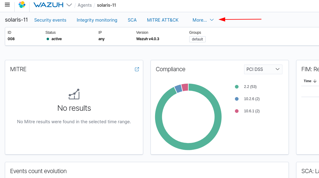 Wazuh kibana plugin crash with Solaris 11 agent when click on "More" section · Issue #2725 ...