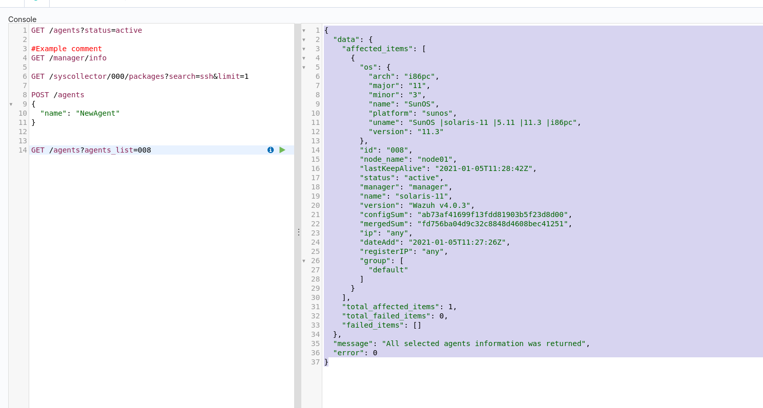 Wazuh Kibana Plugin Crash With Solaris 11 Agent When Click On More Section · Issue 2725