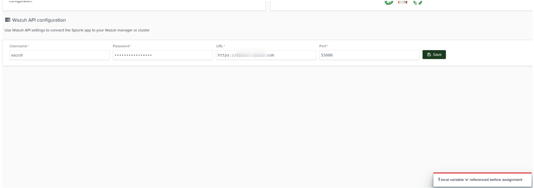 Uncontrolled Error Message When Wazuh Api Credentials Are Incorrect · Issue 1044 · Wazuh Wazuh