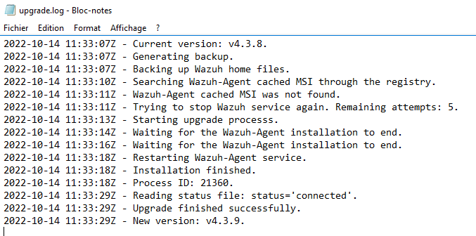 After Wpk Upgrades Via Api The `wazuh Agent Exe` Can Disappear · Issue 15198 · Wazuh Wazuh · Github