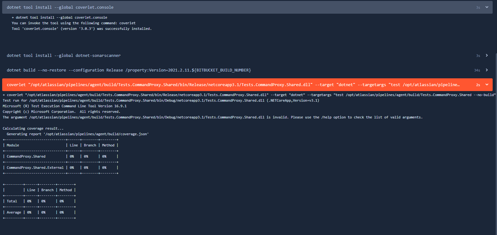 Mergewith Is Not Working In Global Tool · Issue 624 · Coverlet