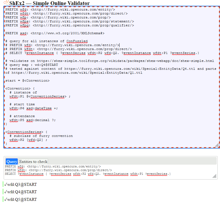 Enable EntitySchema link to [a copy of] Wikidata's ShEx2 schema-based ...