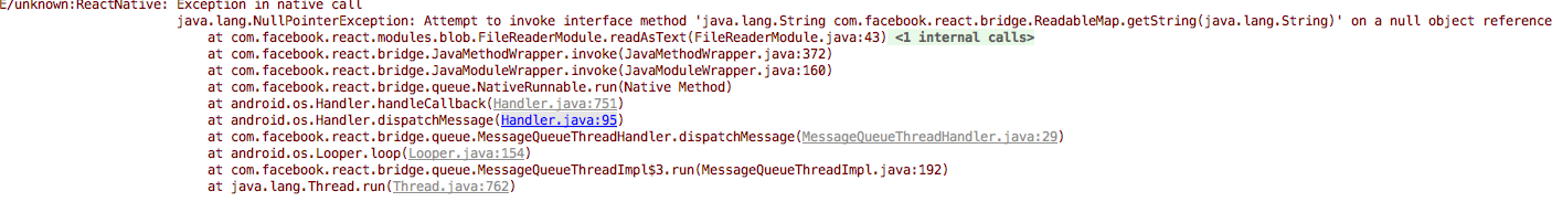 ReadableMap.getString(java.lang.String)' on a null object reference · Issue #18817 · facebook ...