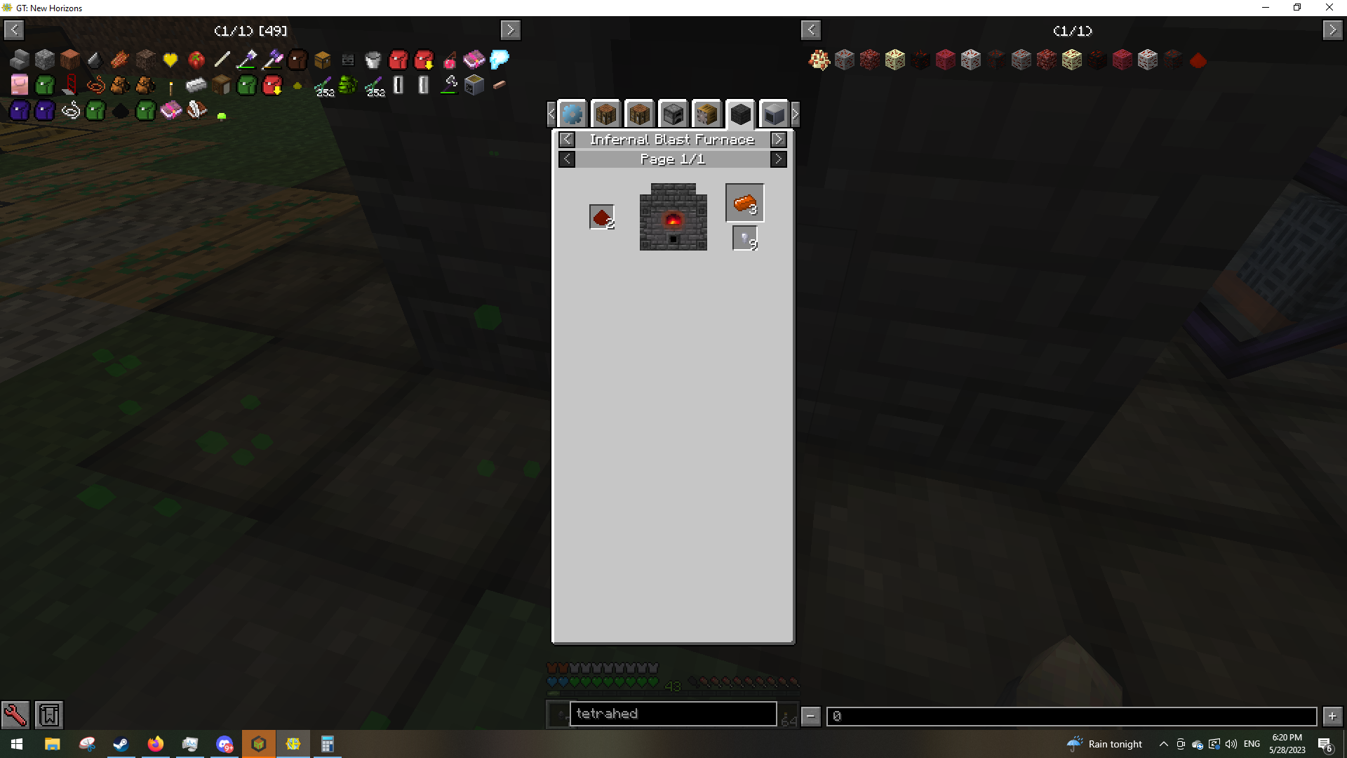 Infernal Blast Furnace does not accurately do secondaries · Issue #13578 · GTNewHorizons/GT-New ...