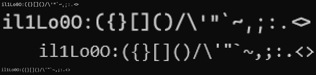 Cascadia code seems blurry · Issue #249 · microsoft/cascadia-code · GitHub
