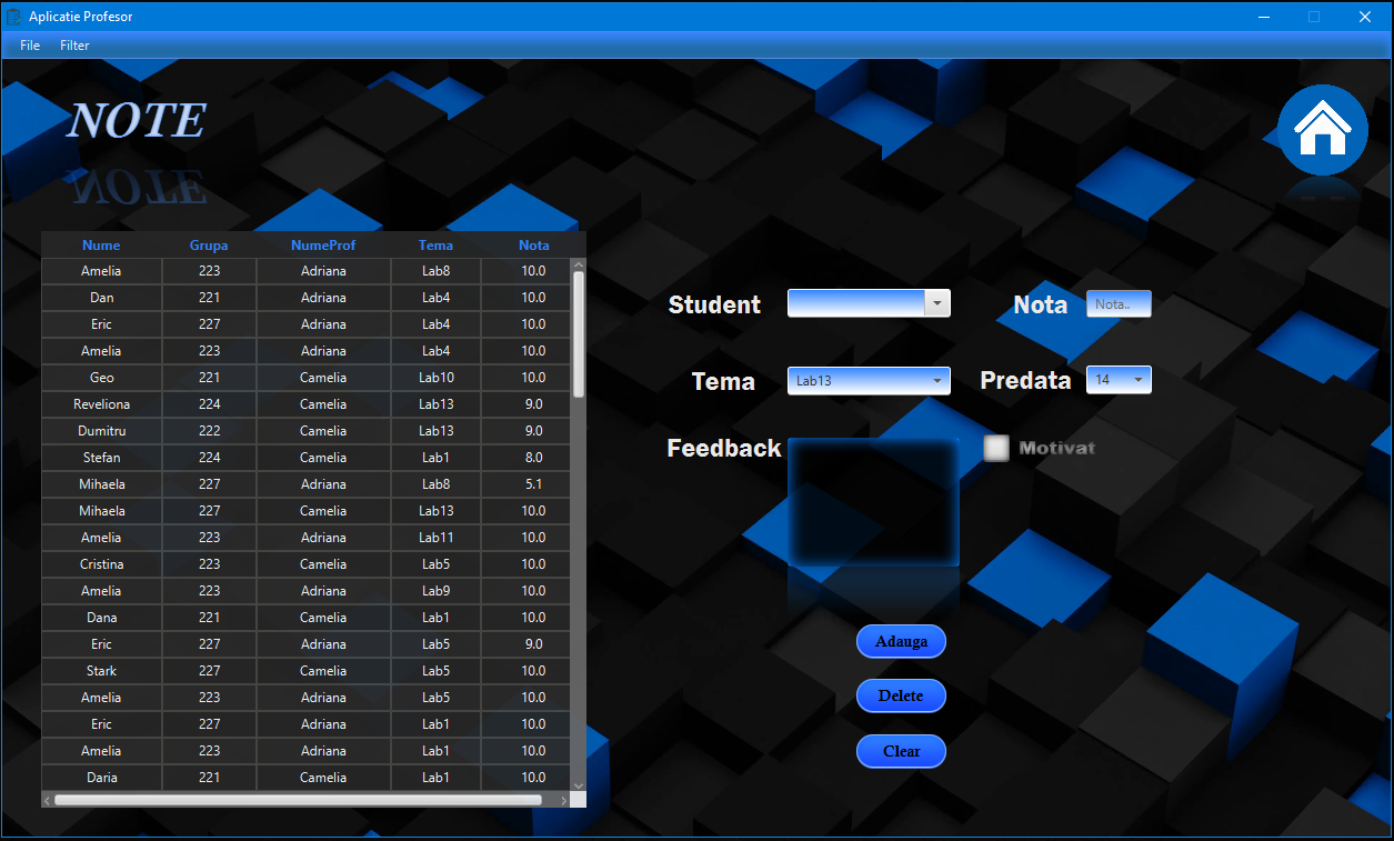 GitHub - Ami13F/VirtualGradeCatalog: GUI Application for grade and ...