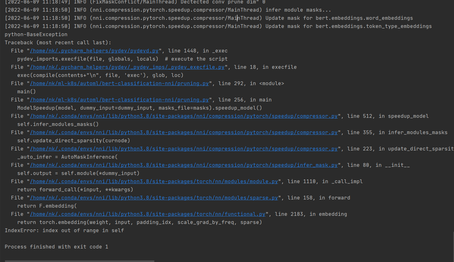 Error in pruning · Issue #4923 · microsoft/nni · GitHub