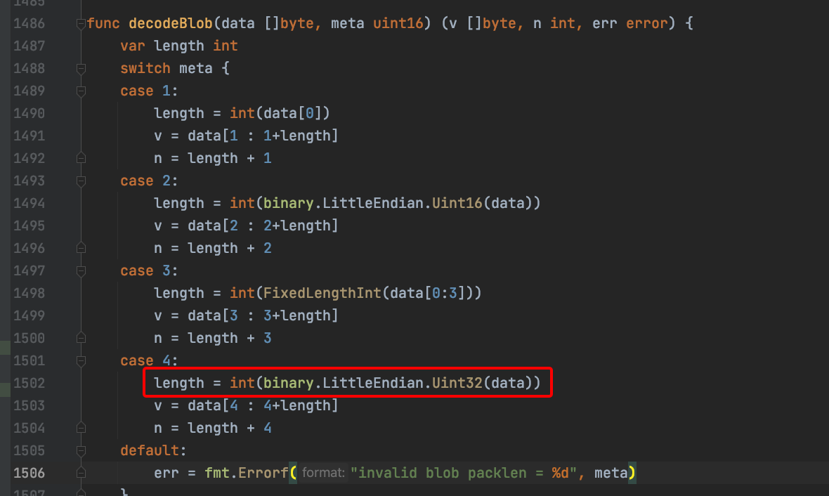 decodeBlob panic · Issue #697 · go-mysql-org/go-mysql · GitHub decodeBlob panic · Issue #697 · go-mysql-org/go-mysql · GitHub