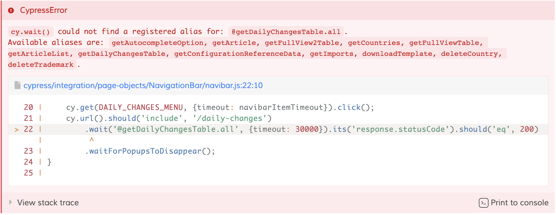 Wait For Alias All Not Working In Cypress 6 4 0 · Issue 14916 · Cypress Io Cypress · Github