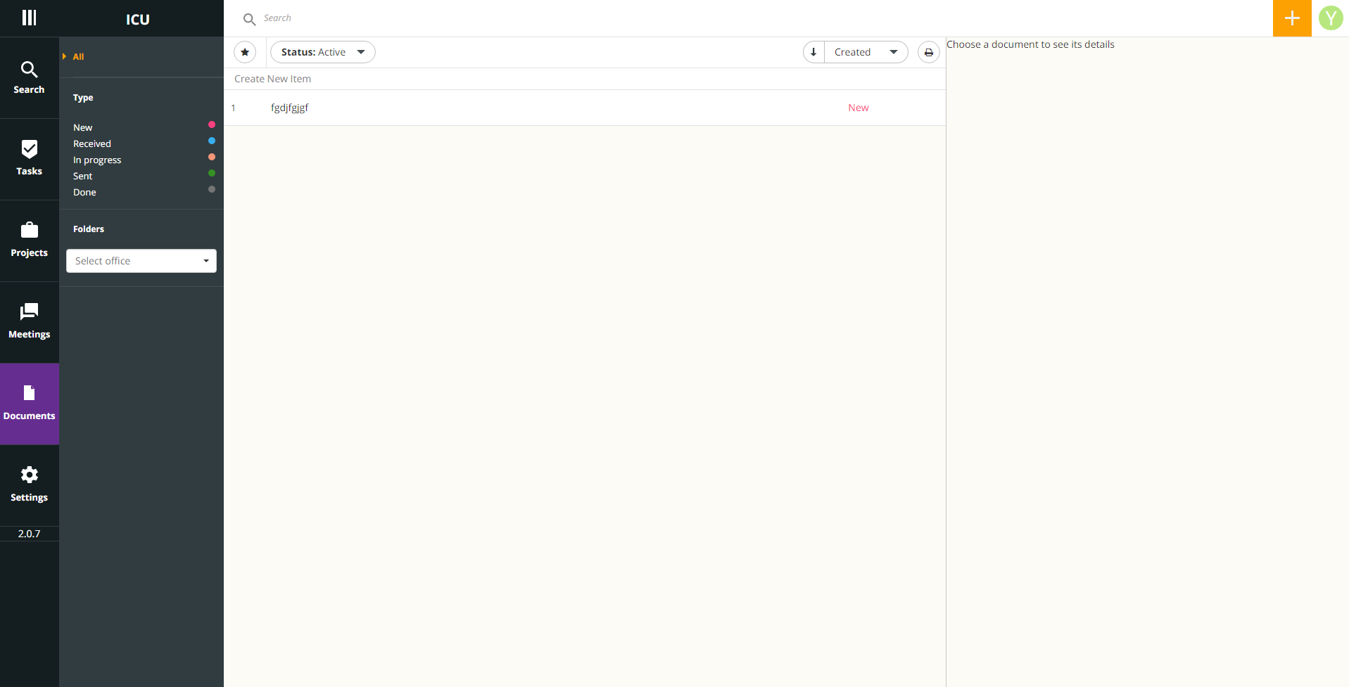 small create new item button in every entity · Issue #1809 · linnovate/root · GitHub