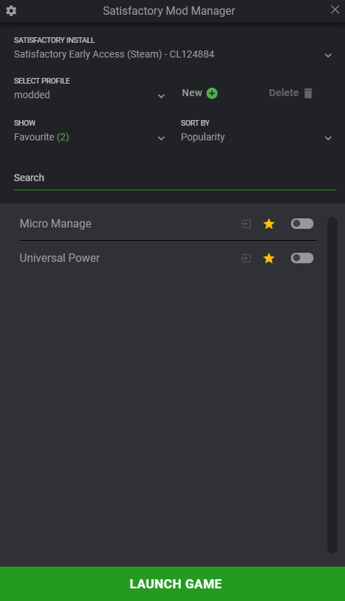 [steam] Cannot Start The Game Unless I Remove All Mods · Issue 50 · Satisfactorymodding