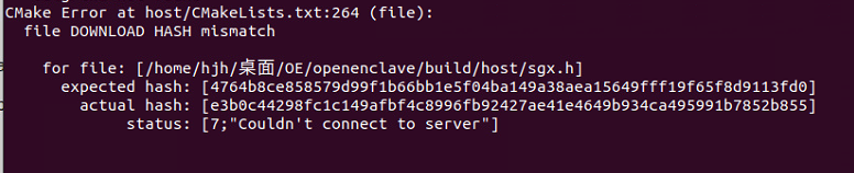 File Download Hash Mismatch · Issue 4512 · Openenclave Openenclave