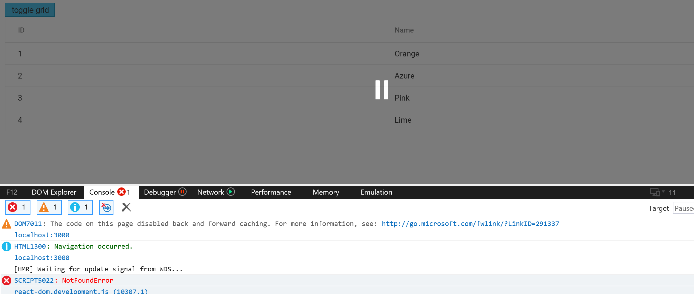 Bug: "NotFoundError" when removeChildFromContainer -> container.removeChild(child) is called ...