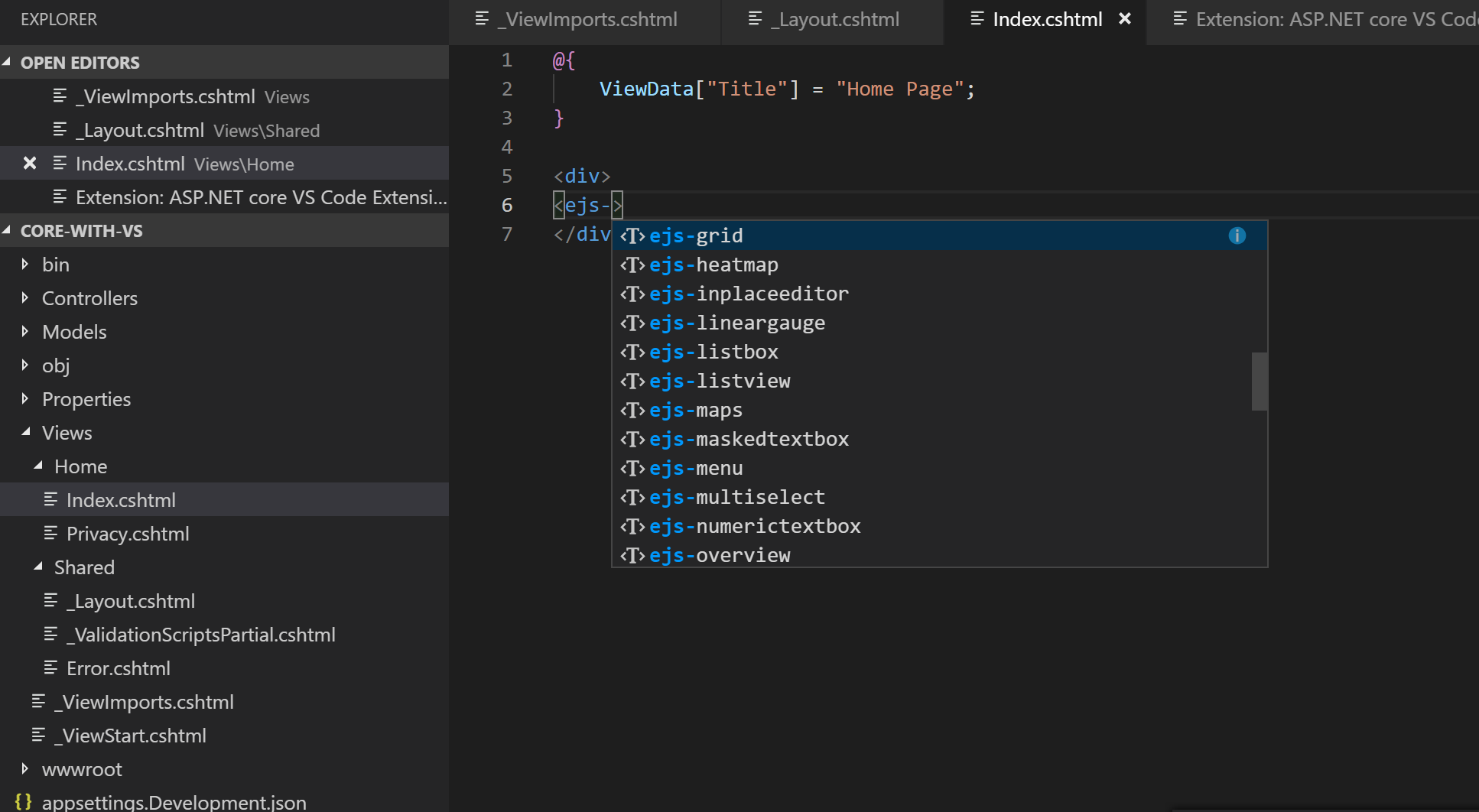 TagHelper completion behaves differently than VS when understanding child/parent TagHelpers ...