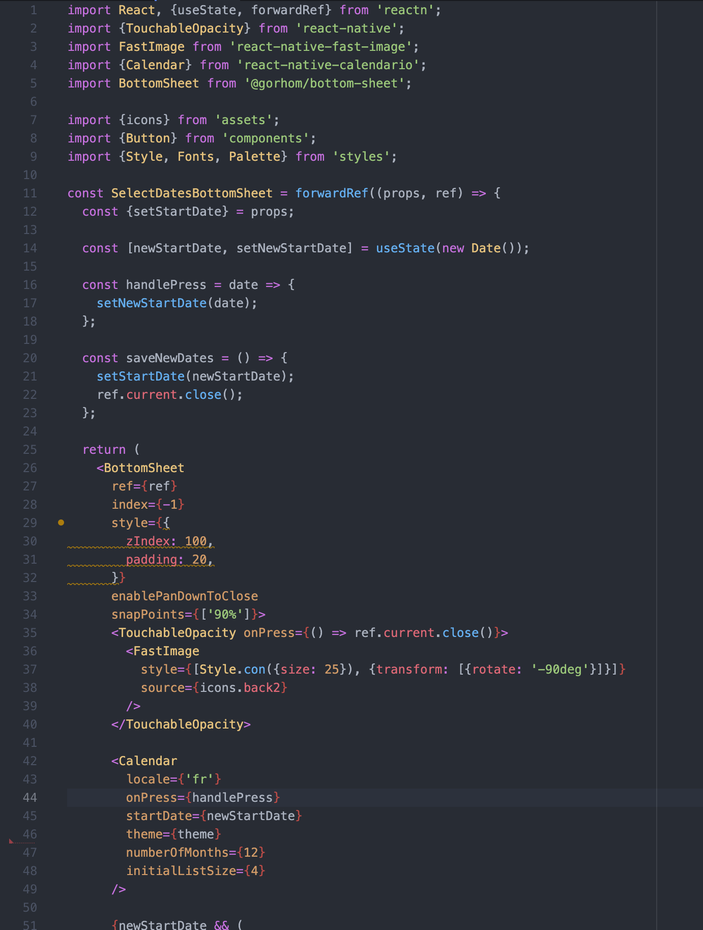 Calendar doesn't appear until press · Issue #297 · maggialejandro/react ...