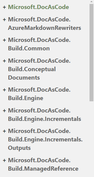 With statictoc, namespaces run off TOC area and cannot be read · Issue #2340 · dotnet/docfx · GitHub