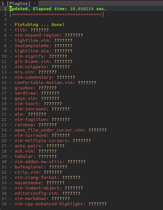 Plugupdate Show `` And How Can I Debug This · Issue 1058 · Junegunnvim Plug · Github 3625