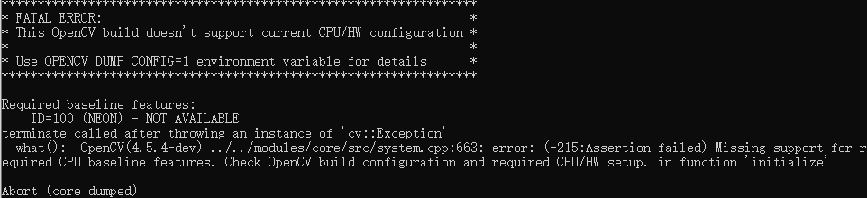 Failed to read jpg image on QNX aarch64 platform · Issue #20899 · opencv/opencv · GitHub
