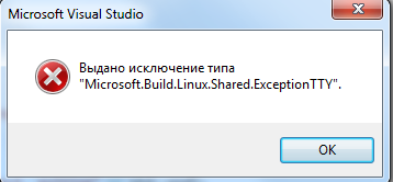 exception of type "Microsoft.Build.Linux.Shared.ExceptionTTY" was thrown · Issue #278 ...