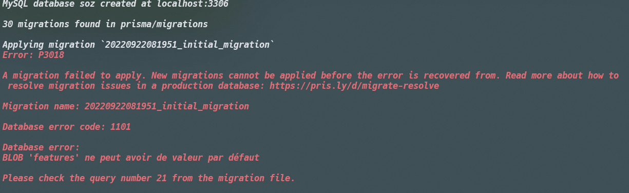[RESOLU] Erreurs lors de la migration · SOZ-Faut-etre-Sub SOZ-FiveM-Server · Discussion #113 ...