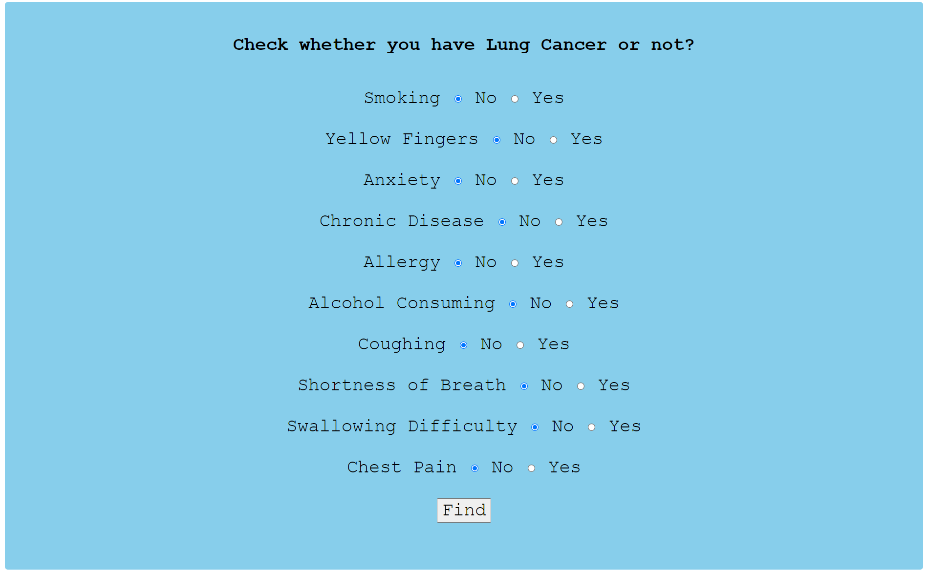 GitHub - anishharam5/Lung-Cancer-Prediction-main