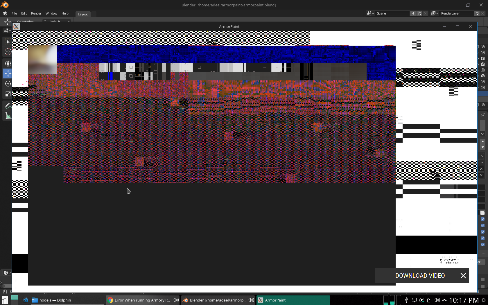 Error When running Armory Paint on Linux · Issue #75 · armory3d/armortools · GitHub