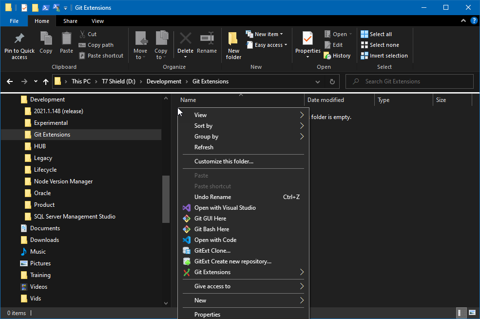 Context menu do not work on Windows 10 Library · Issue #10176 · gitextensions/gitextensions · GitHub