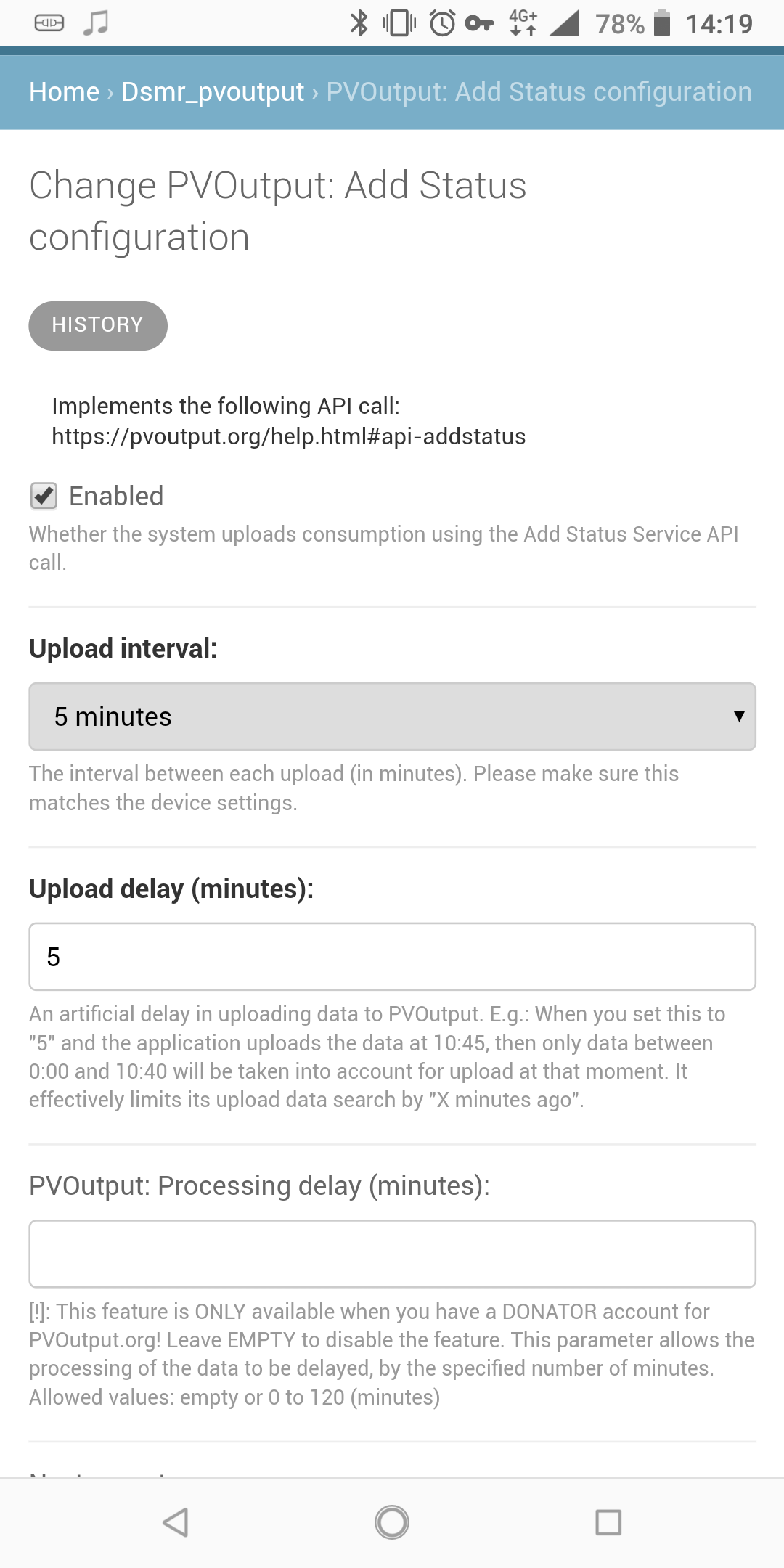PVO uploadtijden in sync houden · Issue #467 · dsmrreader/dsmr-reader · GitHub