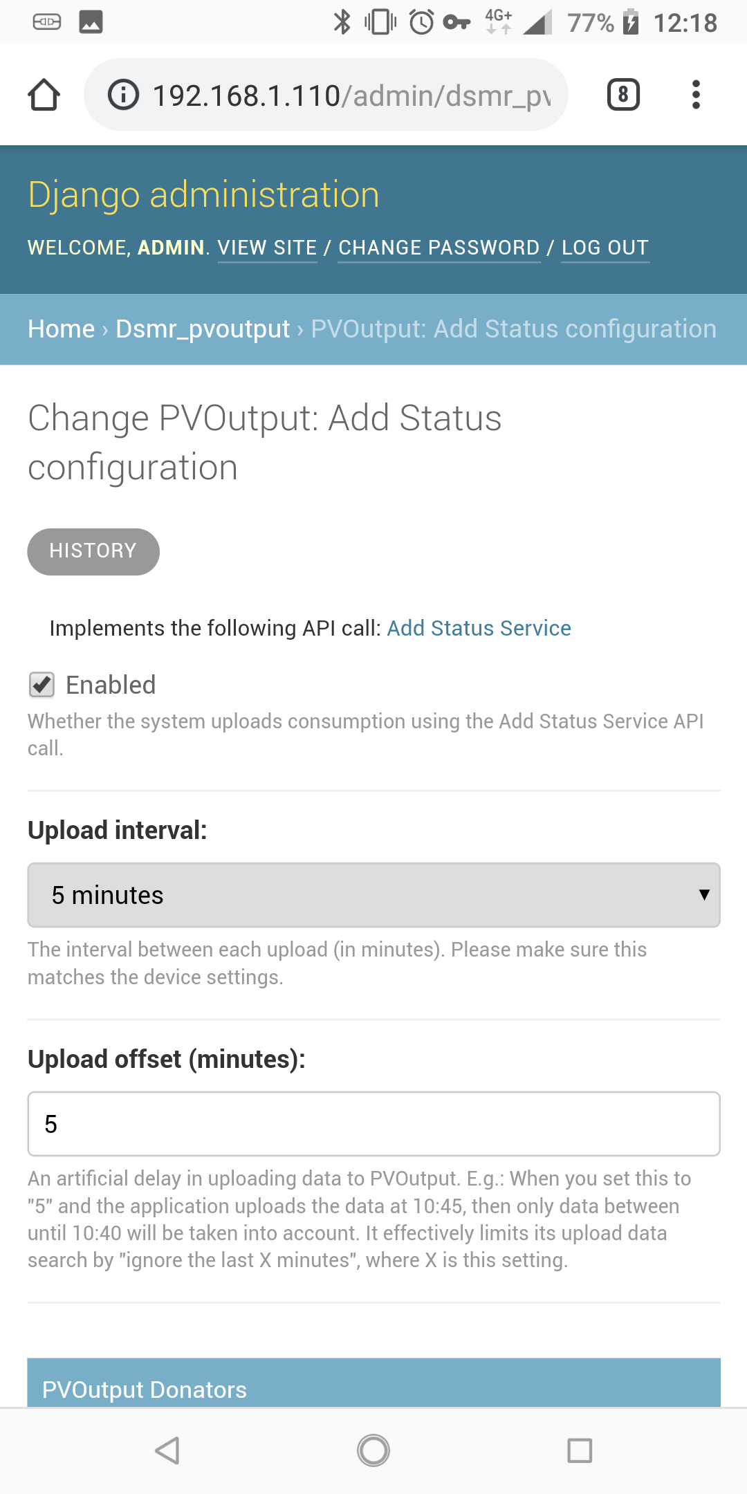 PVO uploadtijden in sync houden · Issue #467 · dsmrreader/dsmr-reader · GitHub