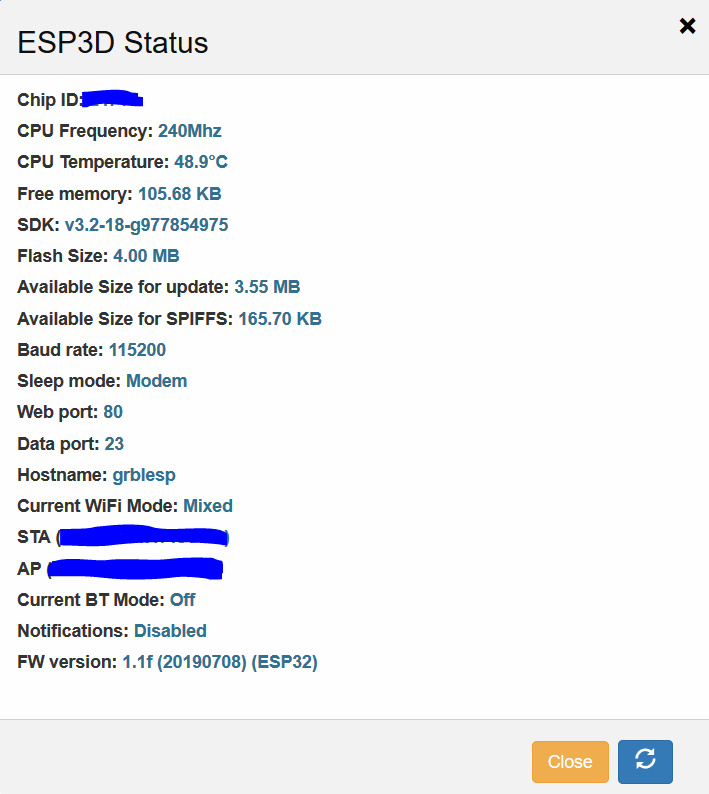 Can T Run Gcode Files From The Sd Explorer In Web Ui · Issue 98 · Bdring Grbl Esp32 · Github
