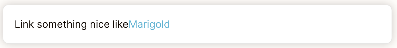 Link Demo in new docs has no space between text and link · Issue #2340 · marigold-ui/marigold ...