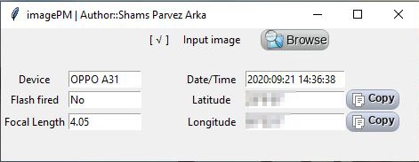 GitHub - ShamsParvezArka/imagePM: Image metadata viewer
