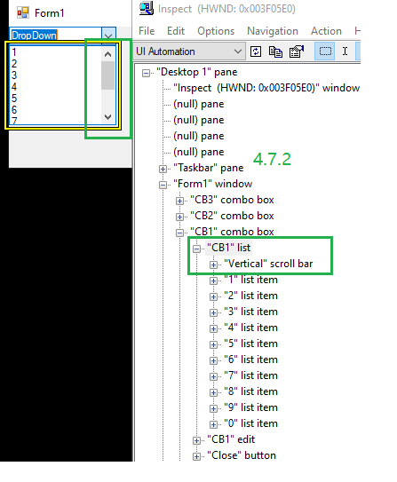 The focus rectangle for drop down list of ComboBox control doesn't ...
