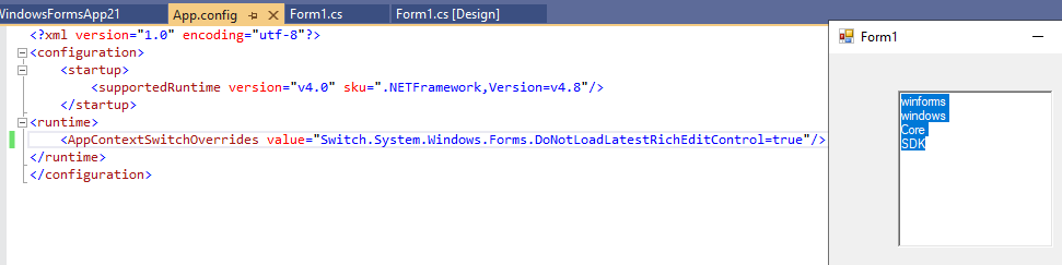 Minor Bug Wrong Default Selection Color In Richtextbox · Issue 2689 · Dotnetwinforms · Github