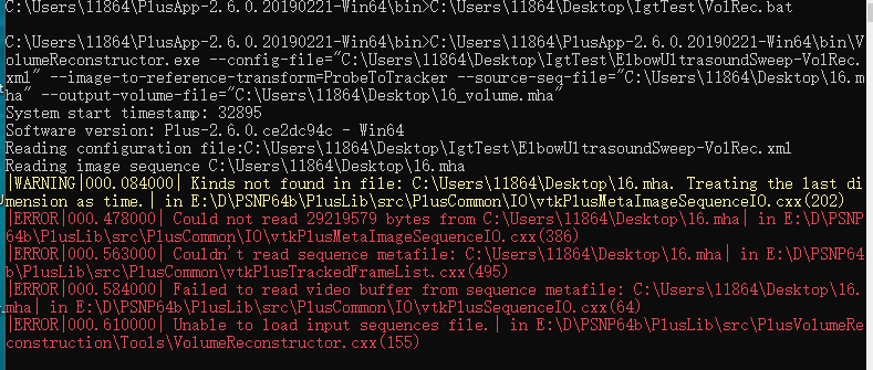 volume reconstruction · Issue #562 · PlusToolkit/PlusLib · GitHub
