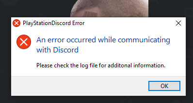 An error has occurred while communicating with discord · Issue #109 ...