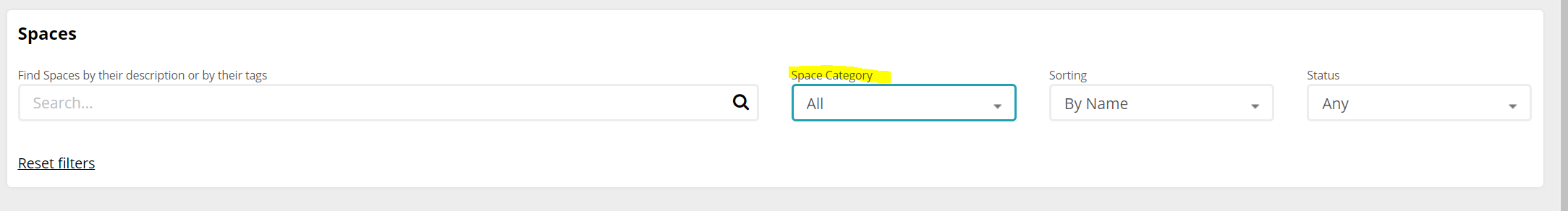 add the filter status owner / administrator / moderator in SPACES page · Issue #5895 · humhub ...