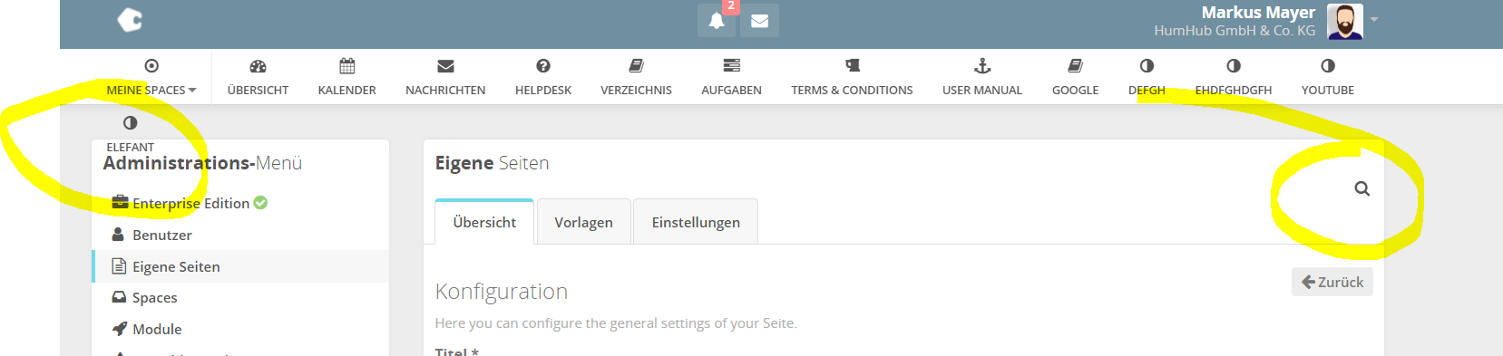 Many entries in the top menu crashing layout · Issue #3834 · humhub/humhub · GitHub